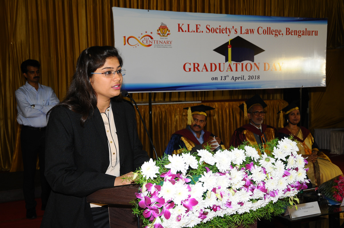 Graduation Day 2018 | KLE Society's Law College
